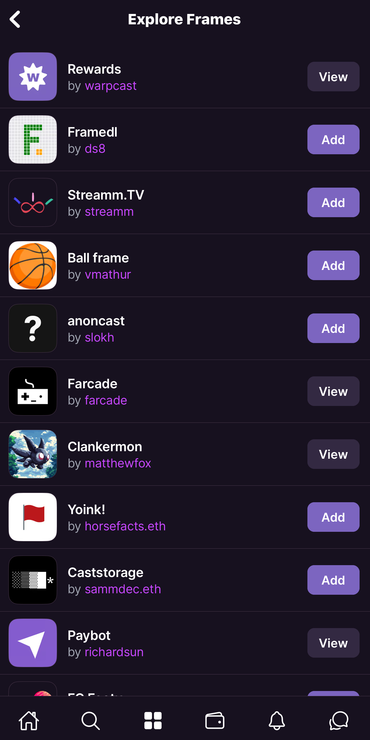 Farcaster Frame Builder — Ohara.ai
