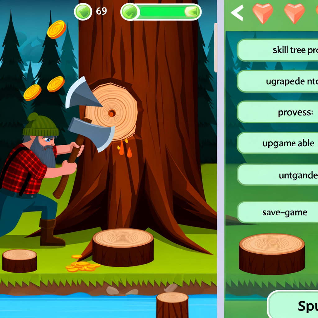 Lumberjack Tycoon: Skill Tree Adventure — Ohara.ai