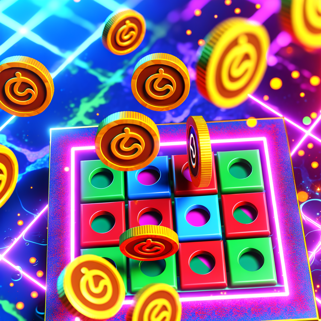 Colorful Tic Tac Toe with Token Economy — Ohara.ai