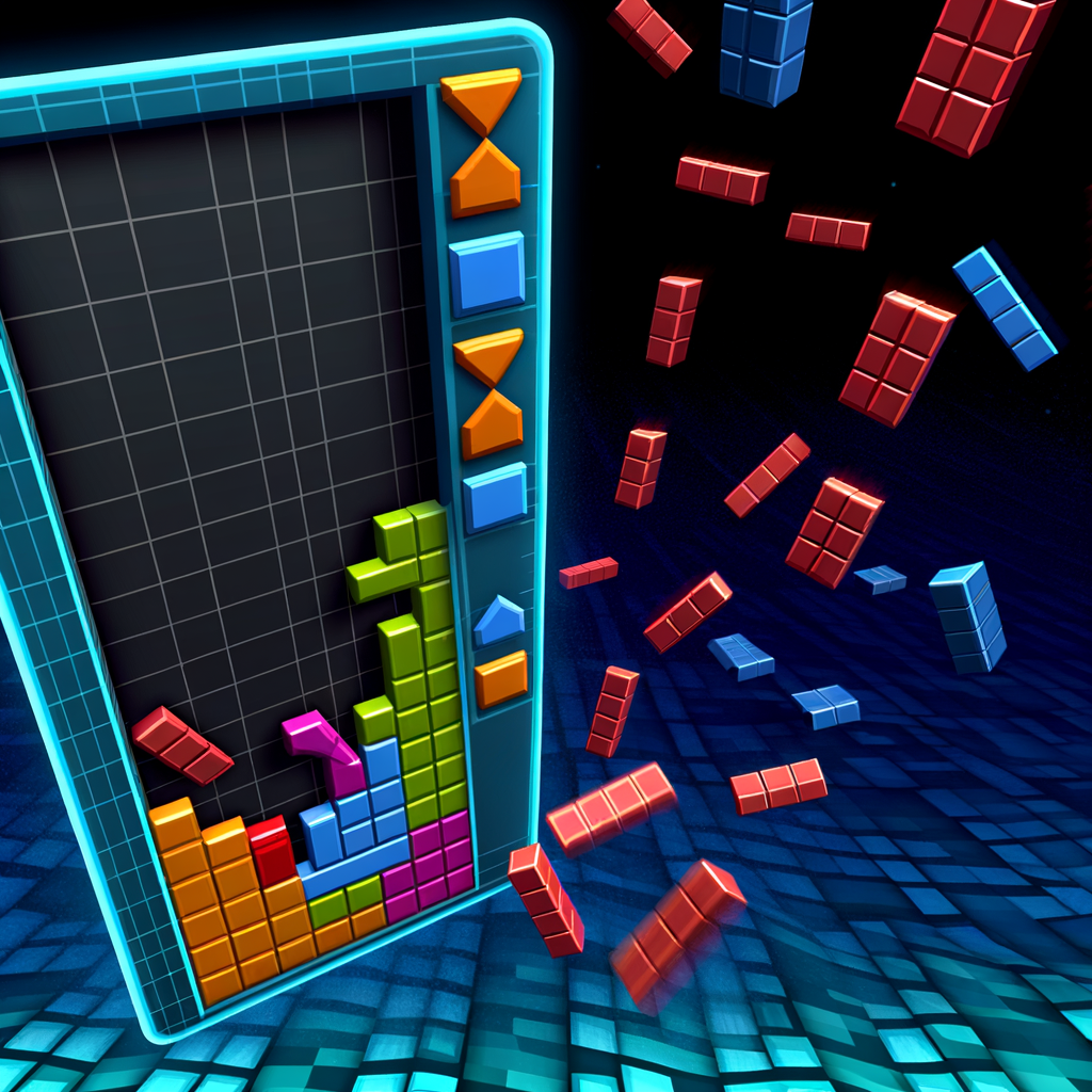 Gravity-Shifting Tetris Game — Ohara.ai