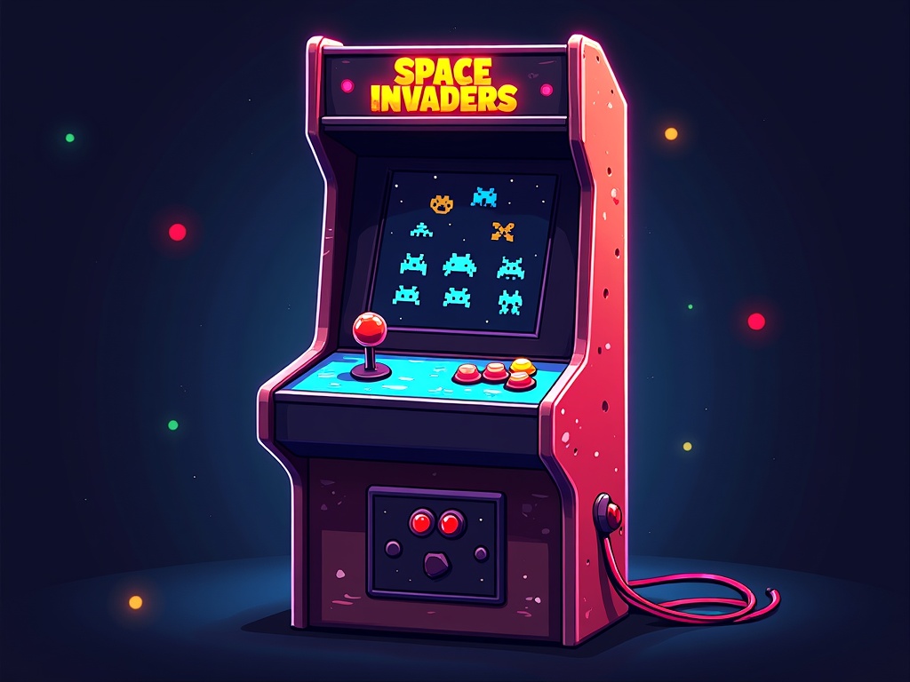 Retro Invaders Arcade — Ohara.ai