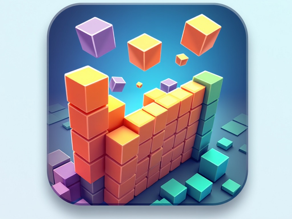 Block Drop Game — Ohara.ai